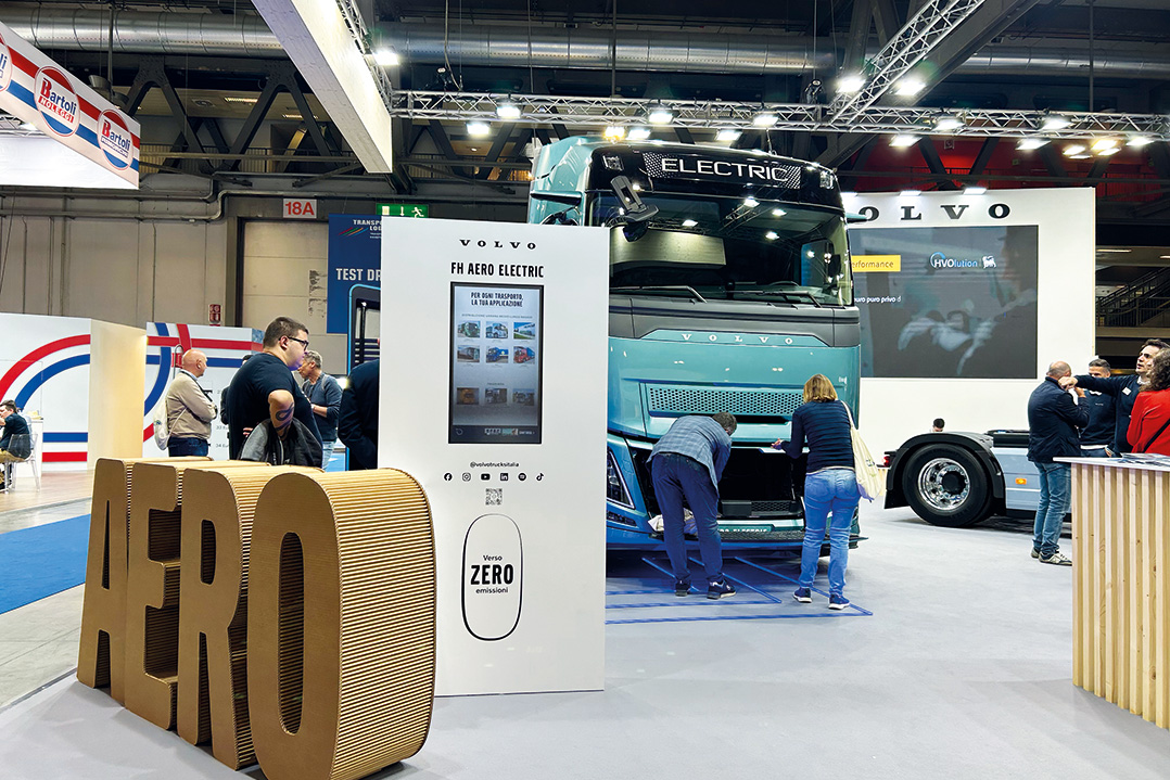 VOLVO Trucks Italia a Transpotec: la nuova gamma AERO che taglia l’aria