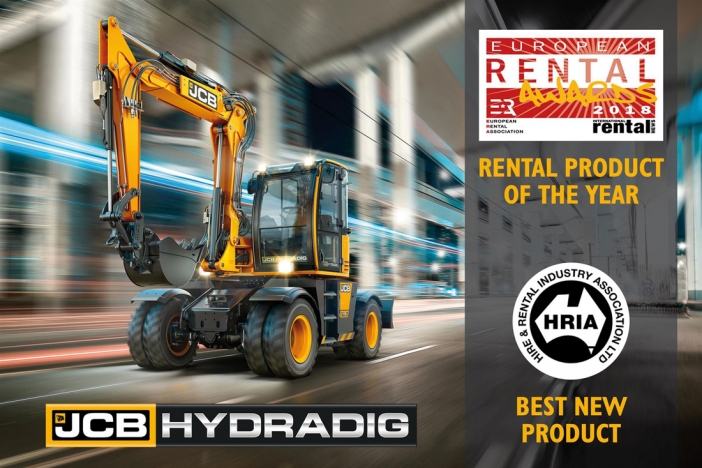 Due nuovi Premi Internazionali per Jcb Hydradig